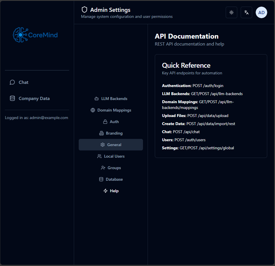 CoreMind - Enterprise AI Knowledge Management Platform | Intelligente Suche & Multi-Domain ...
